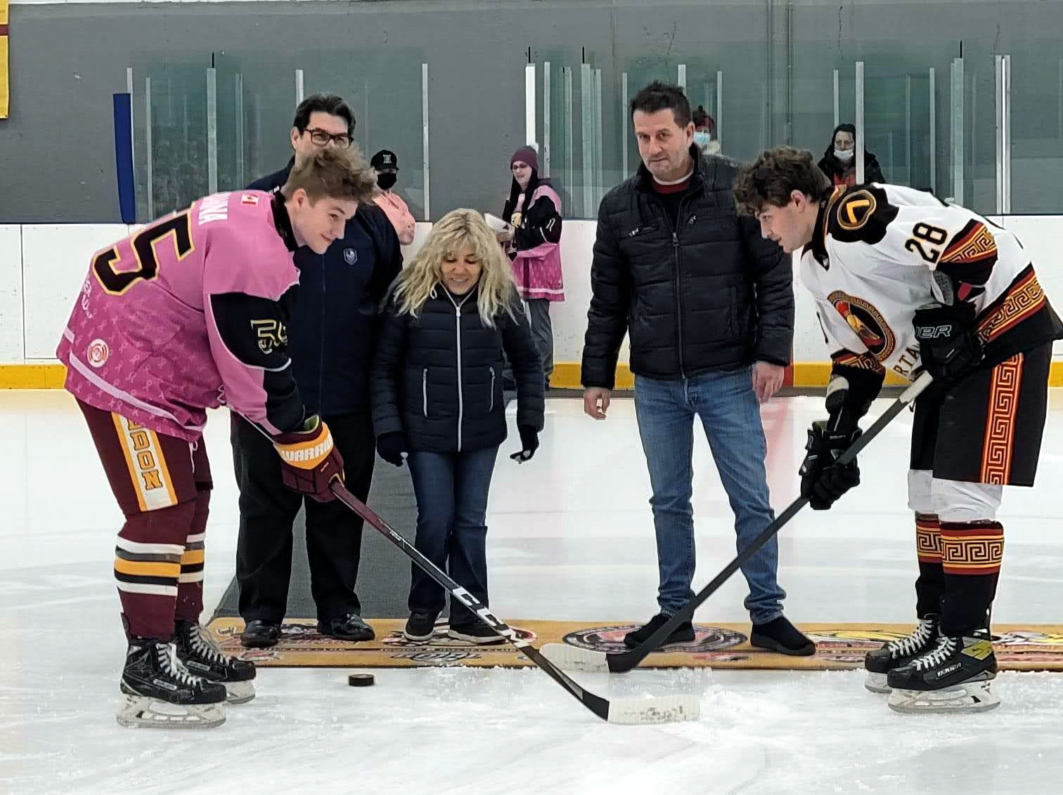 Pink in The Rink 2022 | Caledon Golden Hawks Jr. C Hockey Club